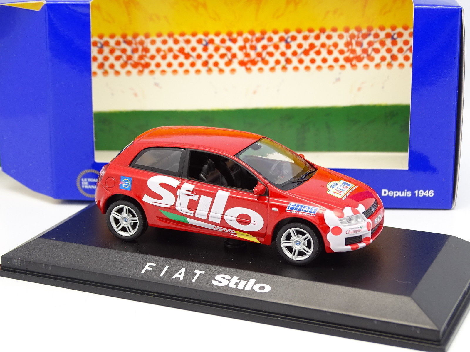 Fiat Stilo Tour de France 2002 red 1:43 – Traffic Modelcars