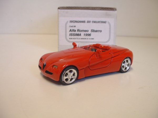 Alfa Romeo Sbarro Issima 1996 red 1:43 – Traffic Modelcars