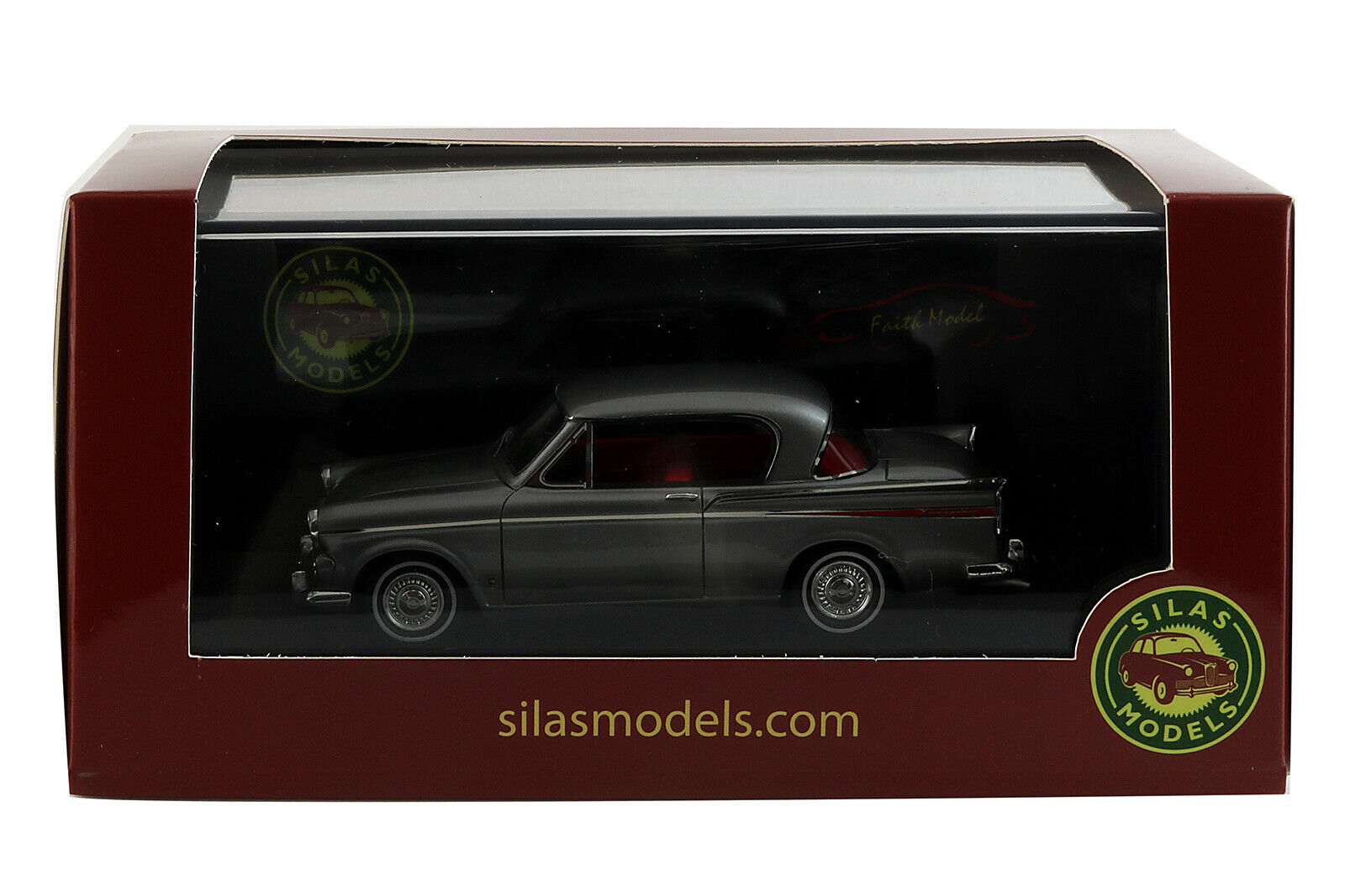 Sunbeam Rapier Series V 1966/67 Silver Grey 1:43 – Traffic Modelcars