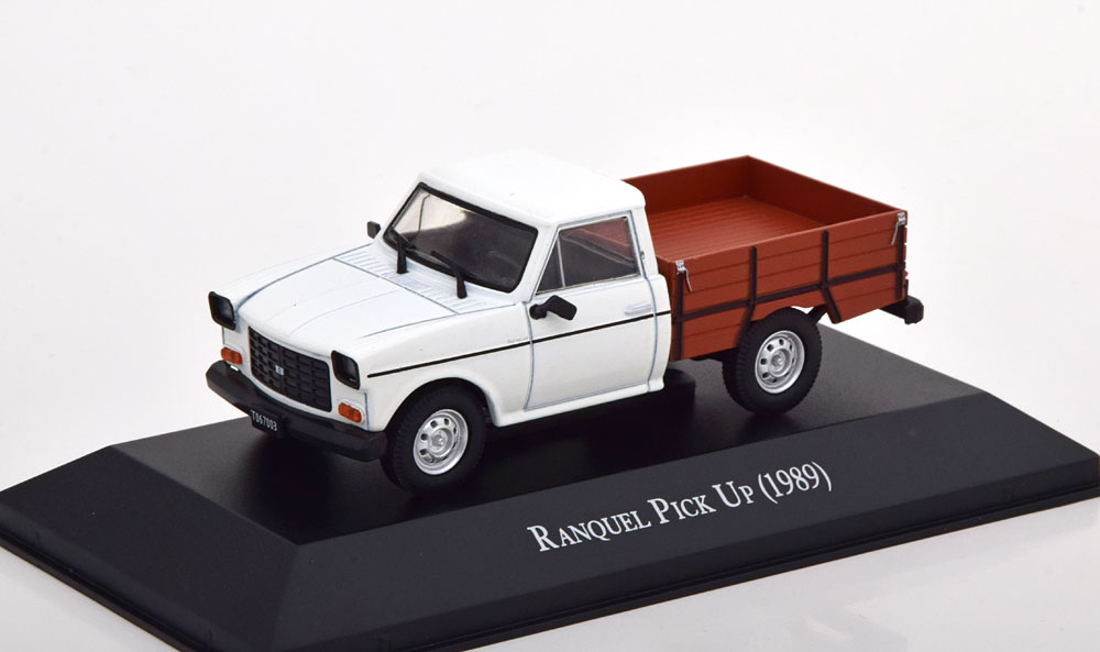 Ranquel Pick Up 1989 white/brown 1:43 – Traffic Modelcars