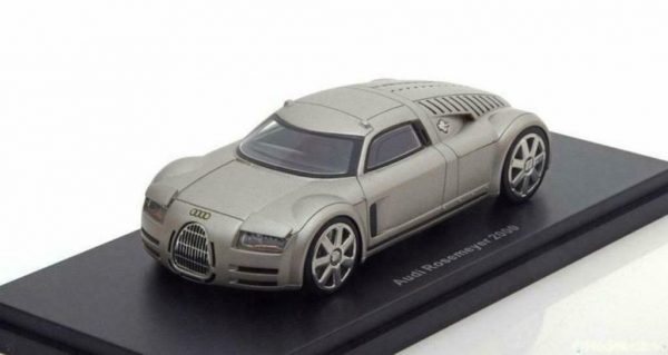 Audi Rosemeyer 2000 aluminium 1:43 – Traffic Modelcars