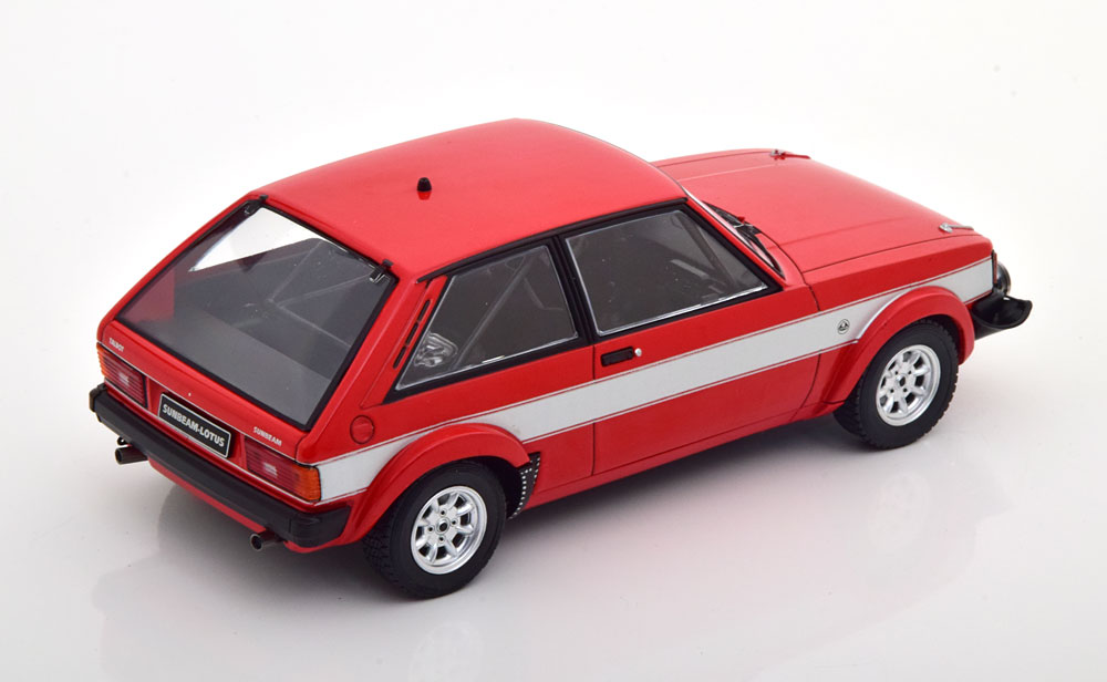 Talbot Sunbeam Lotus red/silver 1:24 – Traffic Modelcars