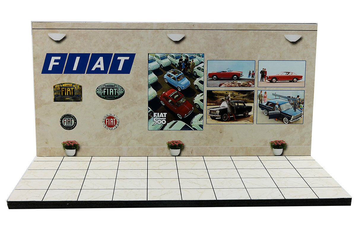 Fiat diorama Museum / Showroom 1:43 – Traffic Modelcars