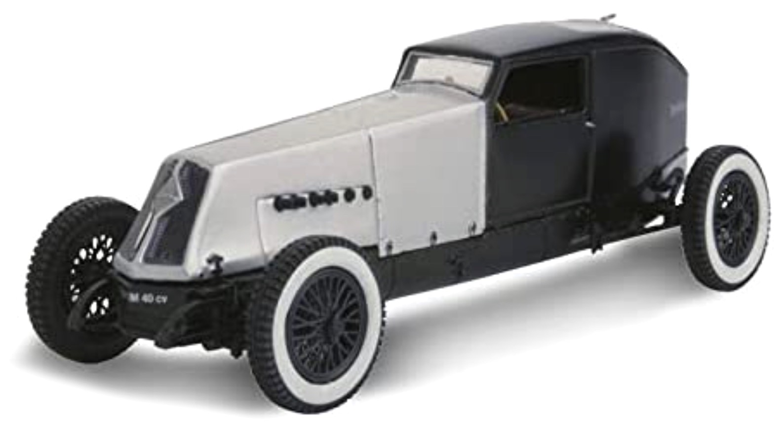 Renault 40CV Type NM 1926 silver/black 1:43 – Traffic Modelcars