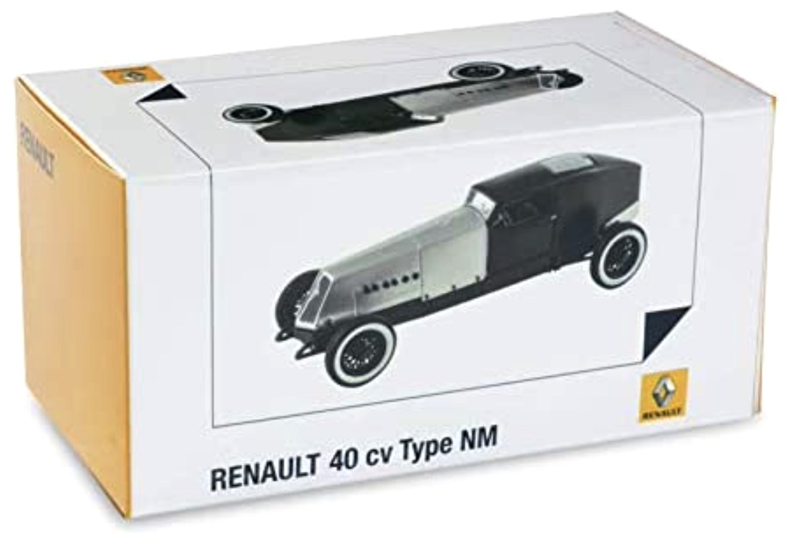 Renault 40CV Type NM 1926 silver/black 1:43 – Traffic Modelcars