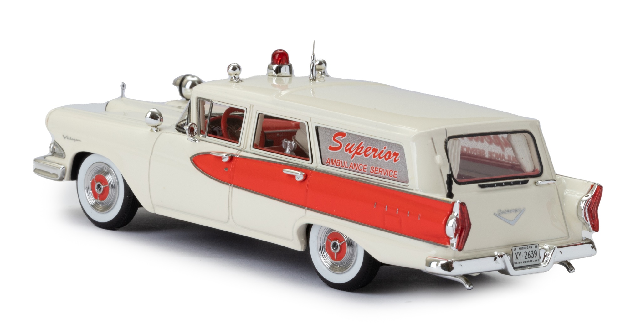 Edsel Villager Amblewagon ambulance 1958 1:43 – Traffic Modelcars