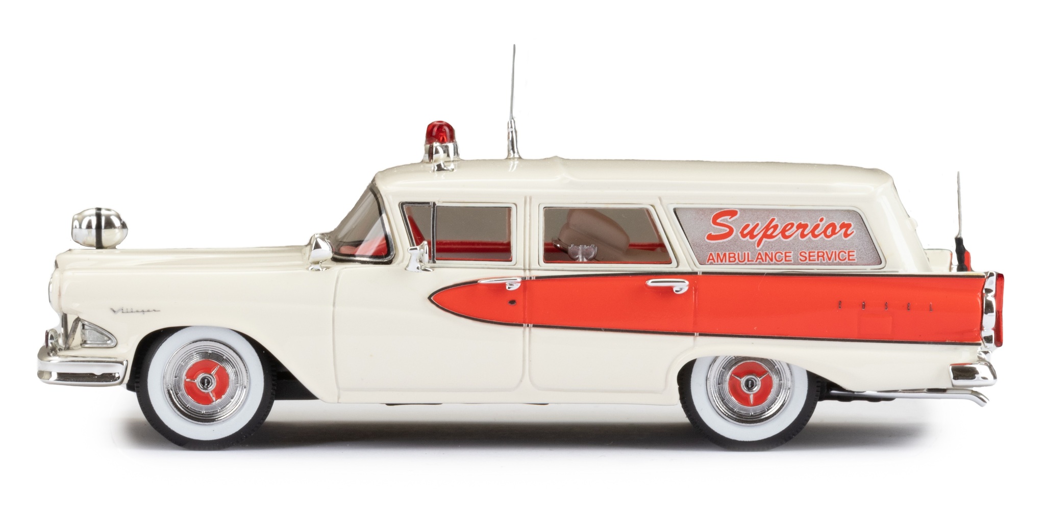 Edsel Villager Amblewagon ambulance 1958 1:43 – Traffic Modelcars