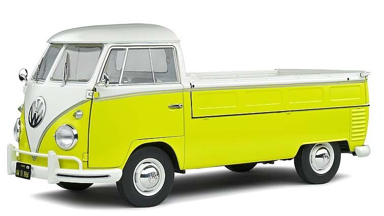 Volkswagen Bus T1 Pick-up 1950 yellow/white 1:18 – Traffic Modelcars