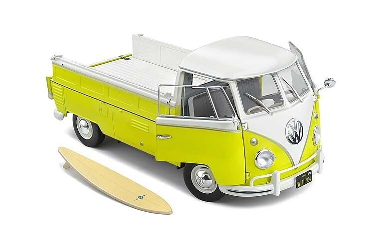 Volkswagen Bus T1 Pick-up 1950 yellow/white 1:18 – Traffic Modelcars