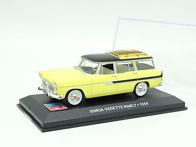 Simca Vedette Marly 1959 yellow 1:43 – Traffic Modelcars