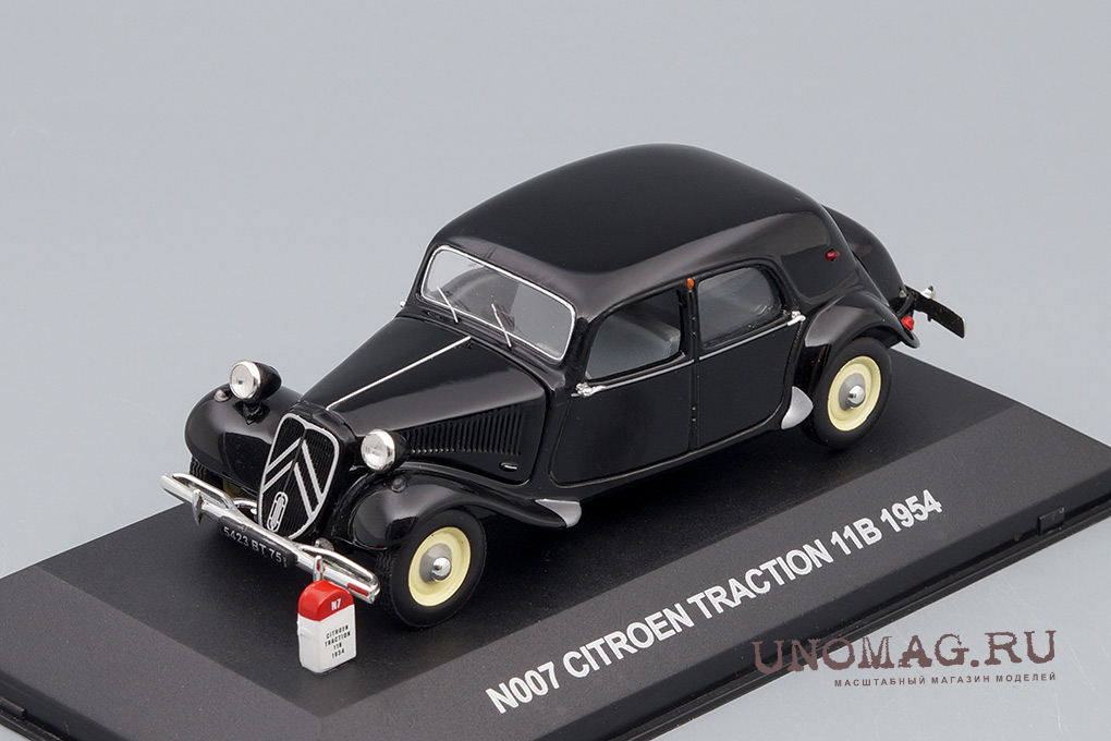Citroen Traction 11B 1954 black 1:43 – Traffic Modelcars