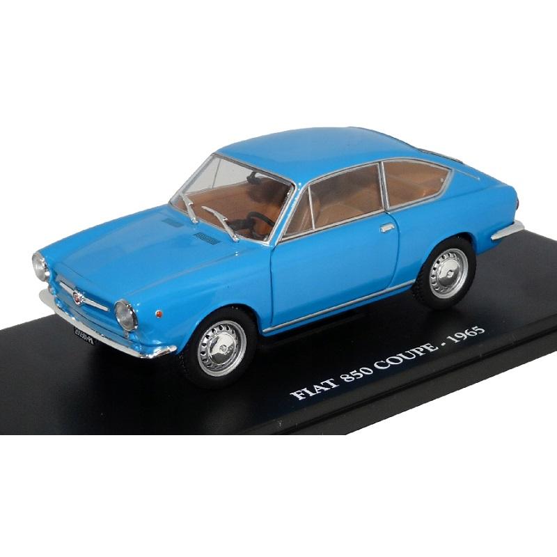 Fiat 850 coupe 1965 blue 1:24 – Traffic Modelcars