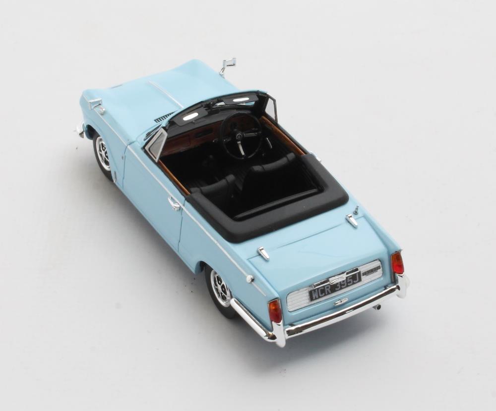 Triumph Vitesse MKII convertible 1968-1971 blue 1:43 – Traffic Modelcars