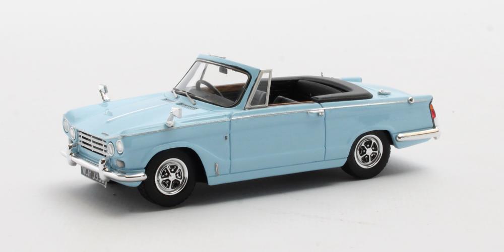 Triumph Vitesse MKII convertible 1968-1971 blue 1:43 – Traffic Modelcars