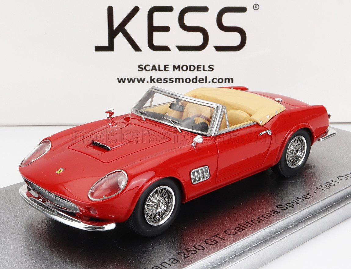 Ferrari – Modena 250 GT California Spyder – Open 1961 red 1:43 ...