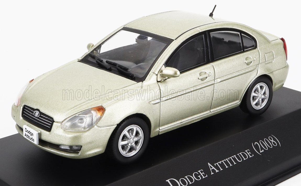Dodge Attitude 2008 gold 1:43 – Traffic Modelcars