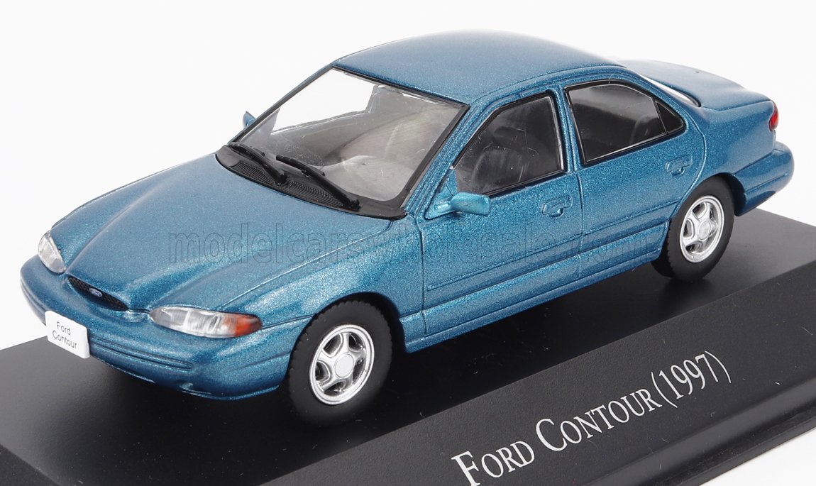 Ford Contour 1997 blue metallic 1:43 – Traffic Modelcars