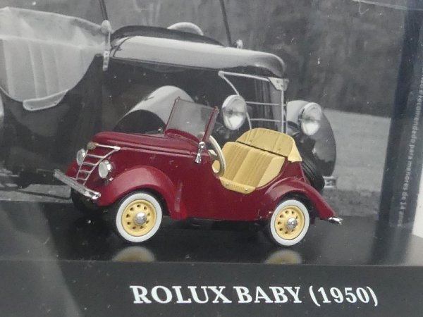 Rolux Baby 1950 red 1:43 – Traffic Modelcars