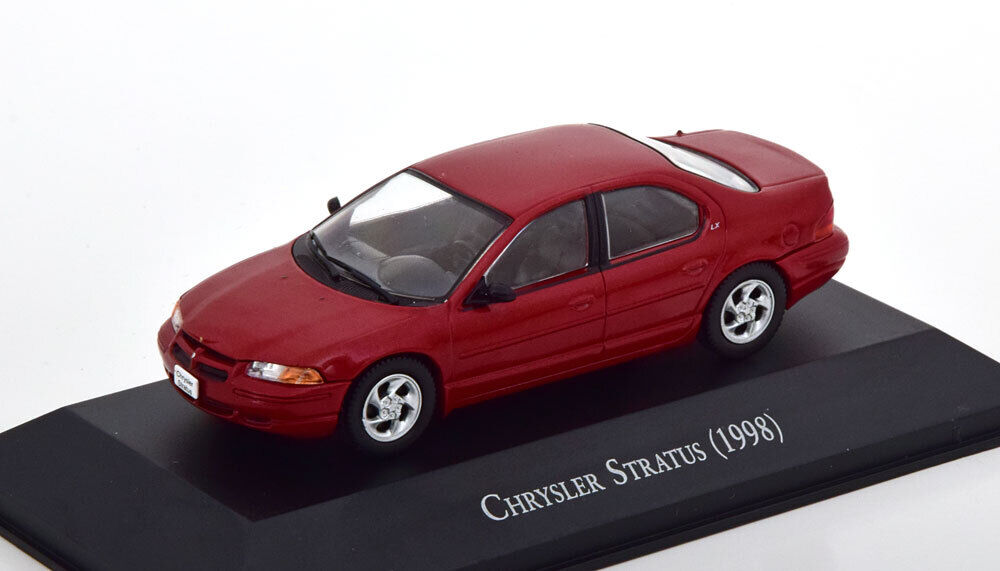 Chrysler Stratus 1998 red 1:43 – Traffic Modelcars