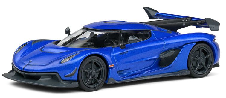 Koenigsegg Jesko 5.0 V8 2021 blue 1:43 – Traffic Modelcars