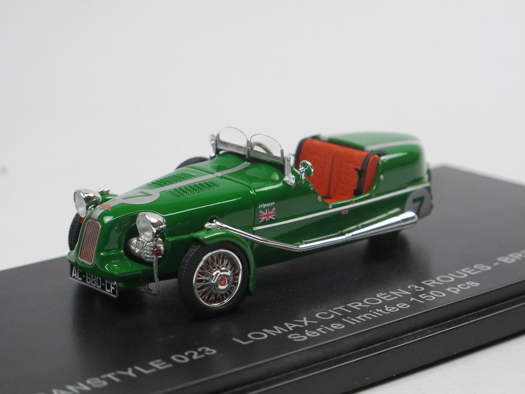 Citroen 2CV Lomax British green 1:43 – Traffic Modelcars