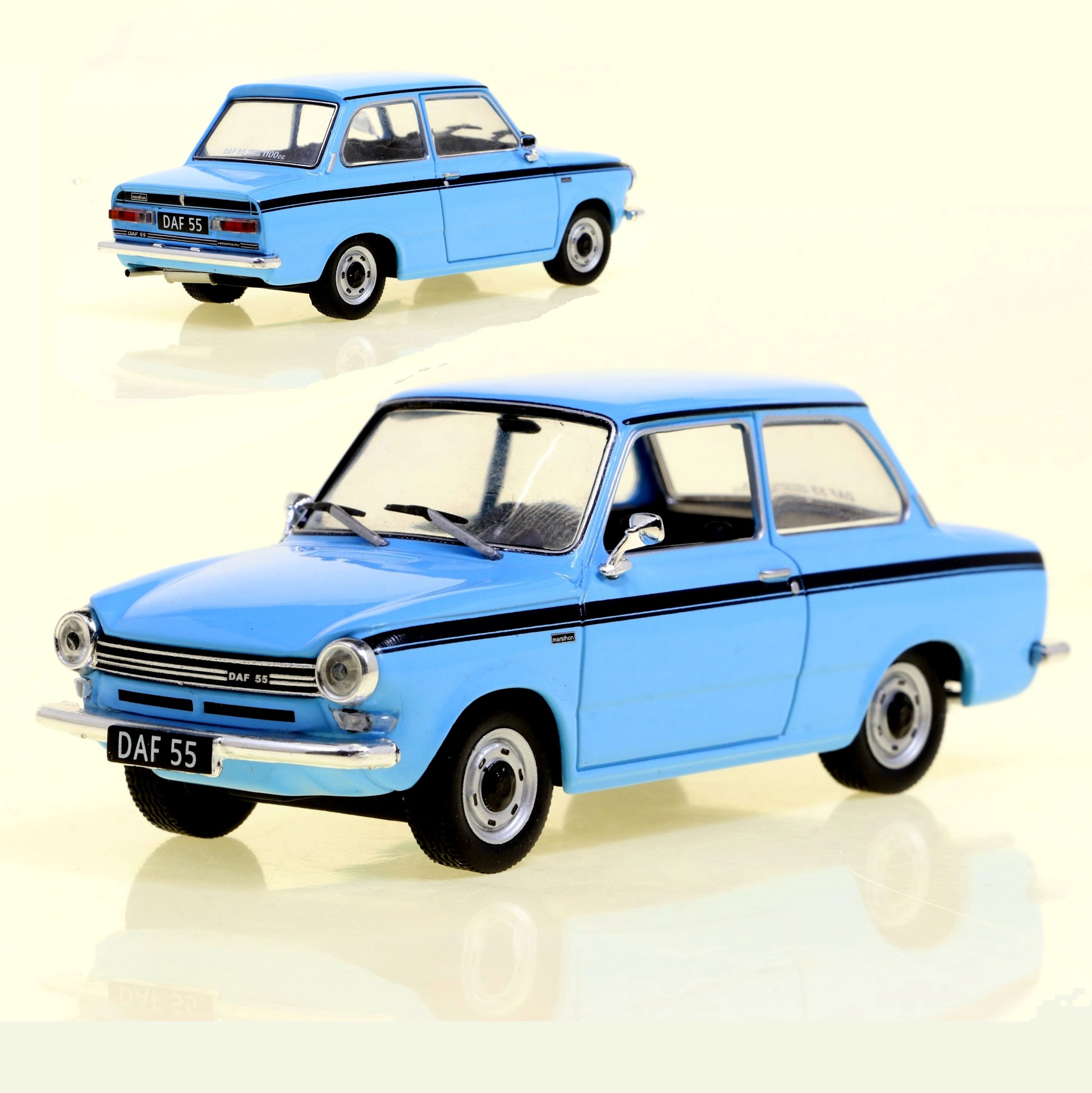 Daf 55 Marathon 1969-1972 blue 1:43 – Traffic Modelcars