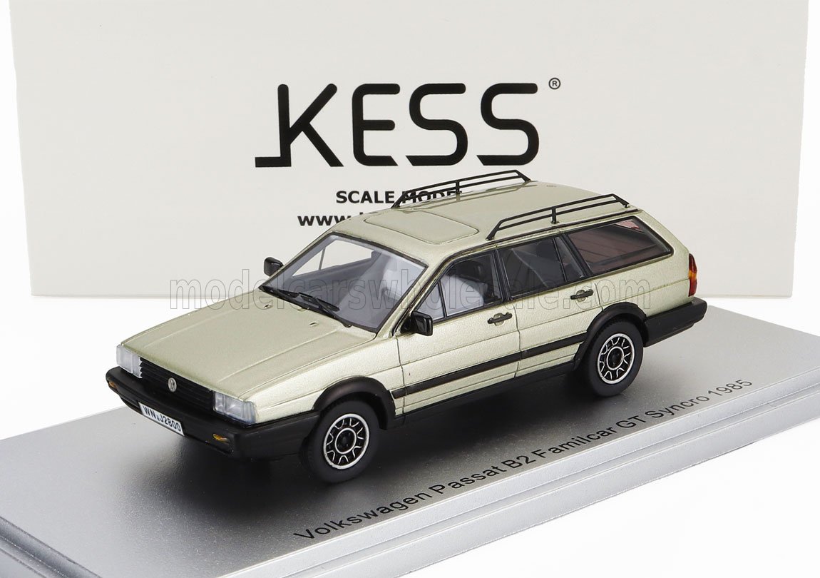 Volkswagen Passat Variant B2 GT Syncro 1985 silver flash metallic 1:43 ...