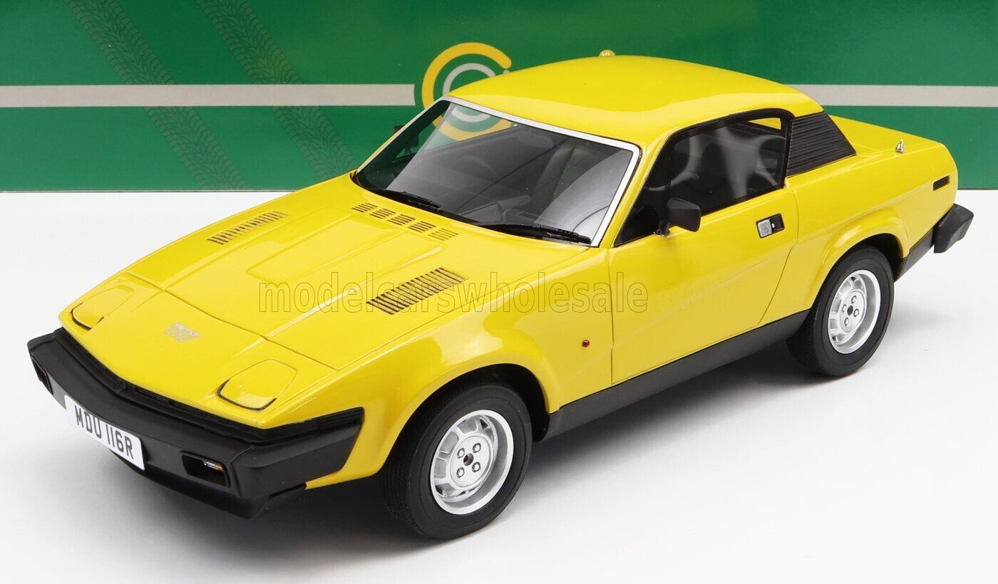 Triumph TR7 Coupe 1979-1982 yellow 1:18 – Traffic Modelcars
