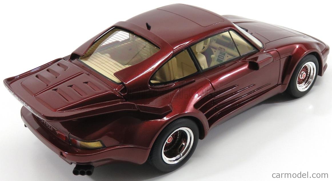 Porsche 911 Turbo Gemballa Avalanche 1985 metallic red 1:18 – Traffic ...