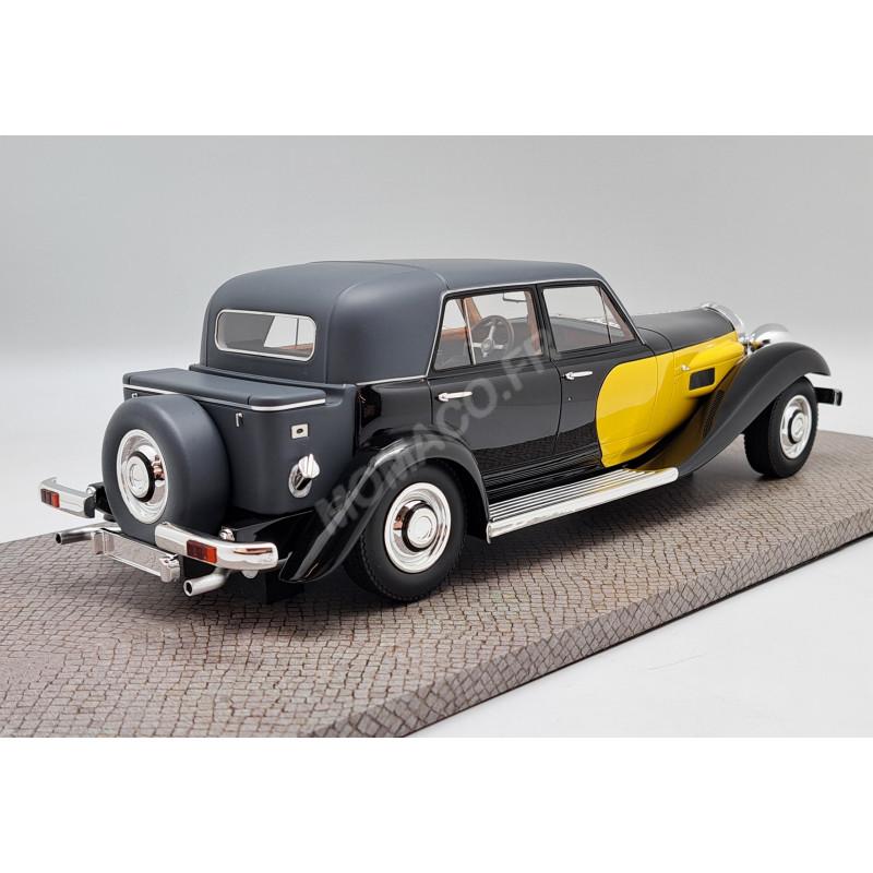 Panther De Ville V12 1974 black/yellow 1:18 – Traffic Modelcars
