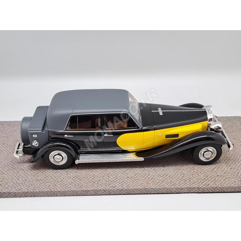 Panther De Ville V12 1974 black/yellow 1:18 – Traffic Modelcars