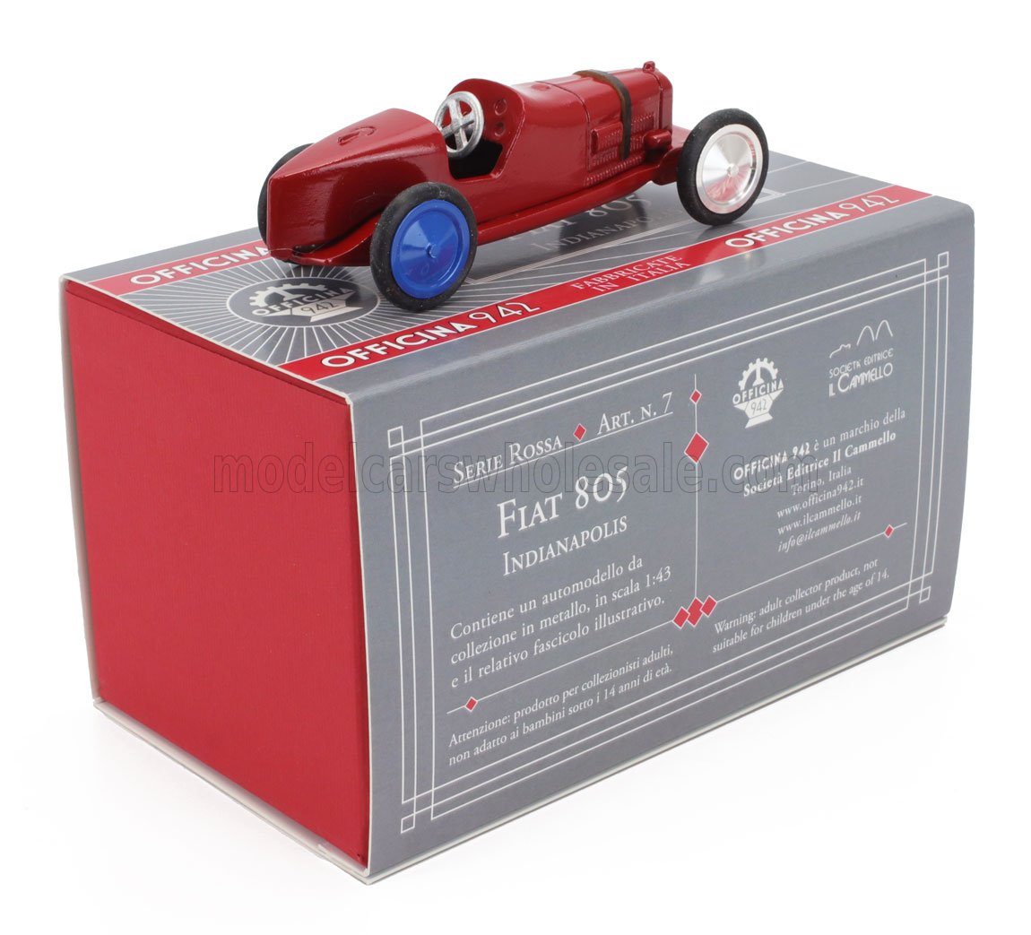 Fiat 805 Indianapolis 1925 red 1:43 – Traffic Modelcars