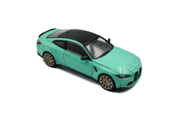 BMW M4 (G82) Competition 2023 mint green 1:43 – Traffic Modelcars