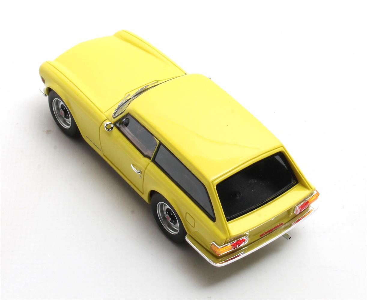 Triumph TR6 Shooting Brake yellow 1:43 – Traffic Modelcars