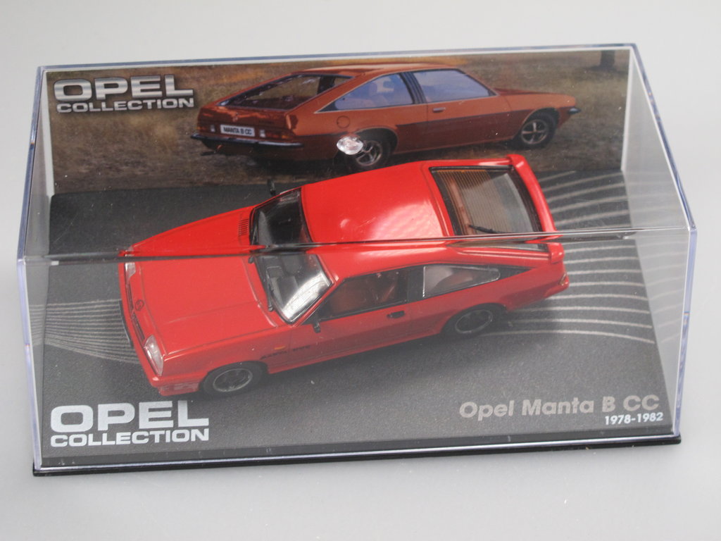 Opel Manta B CC 1978-1982 red 1:43 – Traffic Modelcars