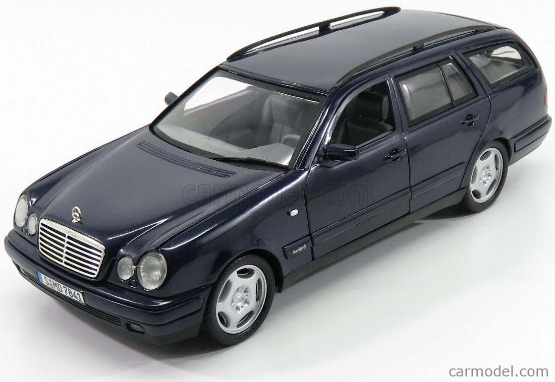 Mercedes-Benz E-Class E420 Combi 2000 darkblue 1:18 – Traffic Modelcars